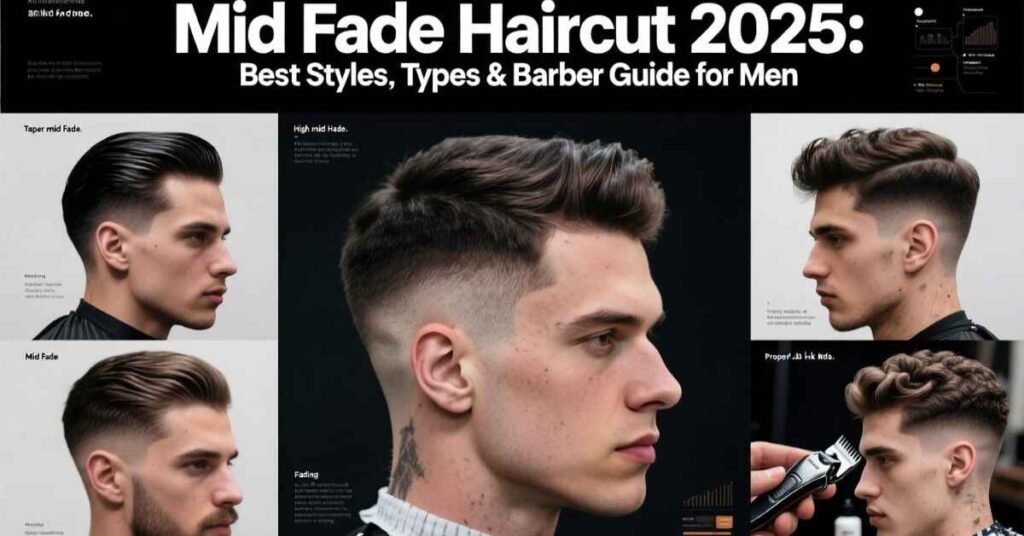 Mid Fade Haircut 2025: Best Styles, Types & Barber Guide for Men - Snip ...